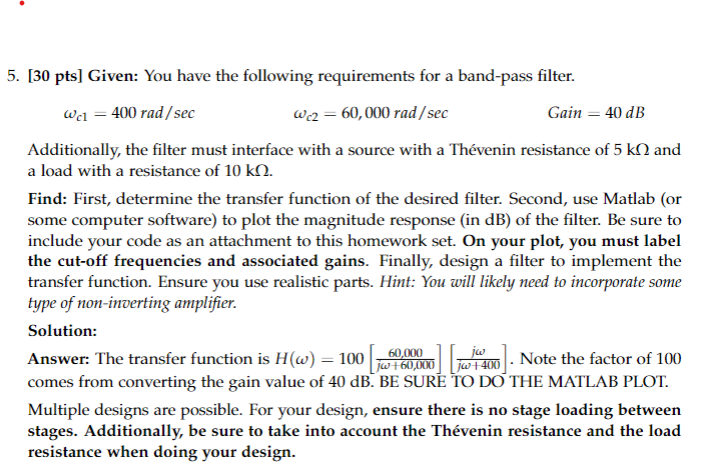 Solved PLEASE FOR THE LOVE OF GOD SHOW HOW TO DO THE MATLAB | Chegg.com
