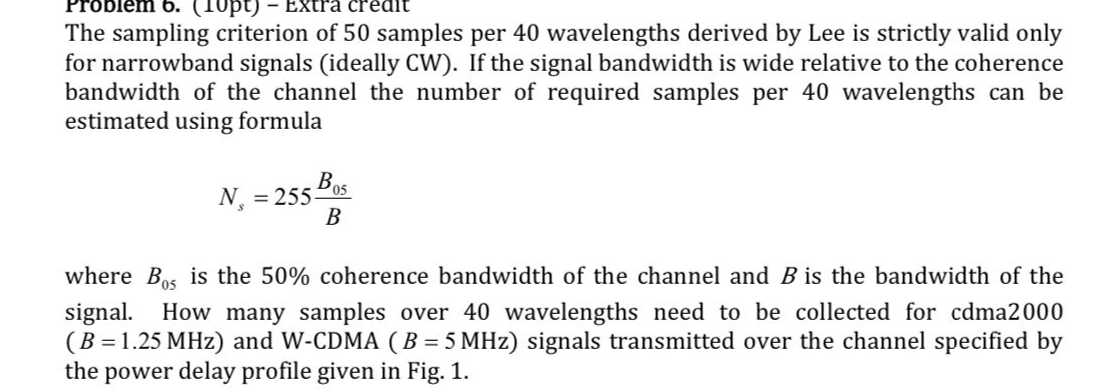 Solved The Sampling Criterion Of 50 ﻿samples Per 40