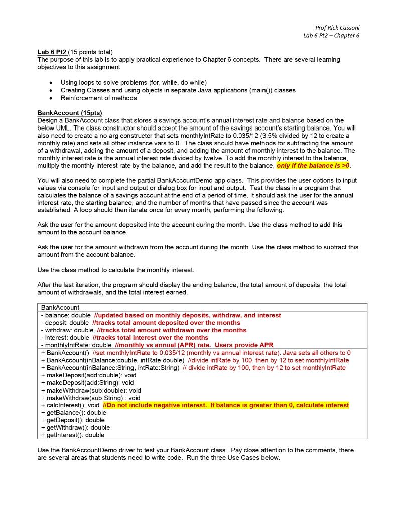 Solved Lab 6 Pt2 (15 points total) The purpose of this lab | Chegg.com