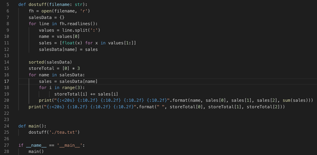 Solved Python I Have This Code How Do I Put The Output In Chegg