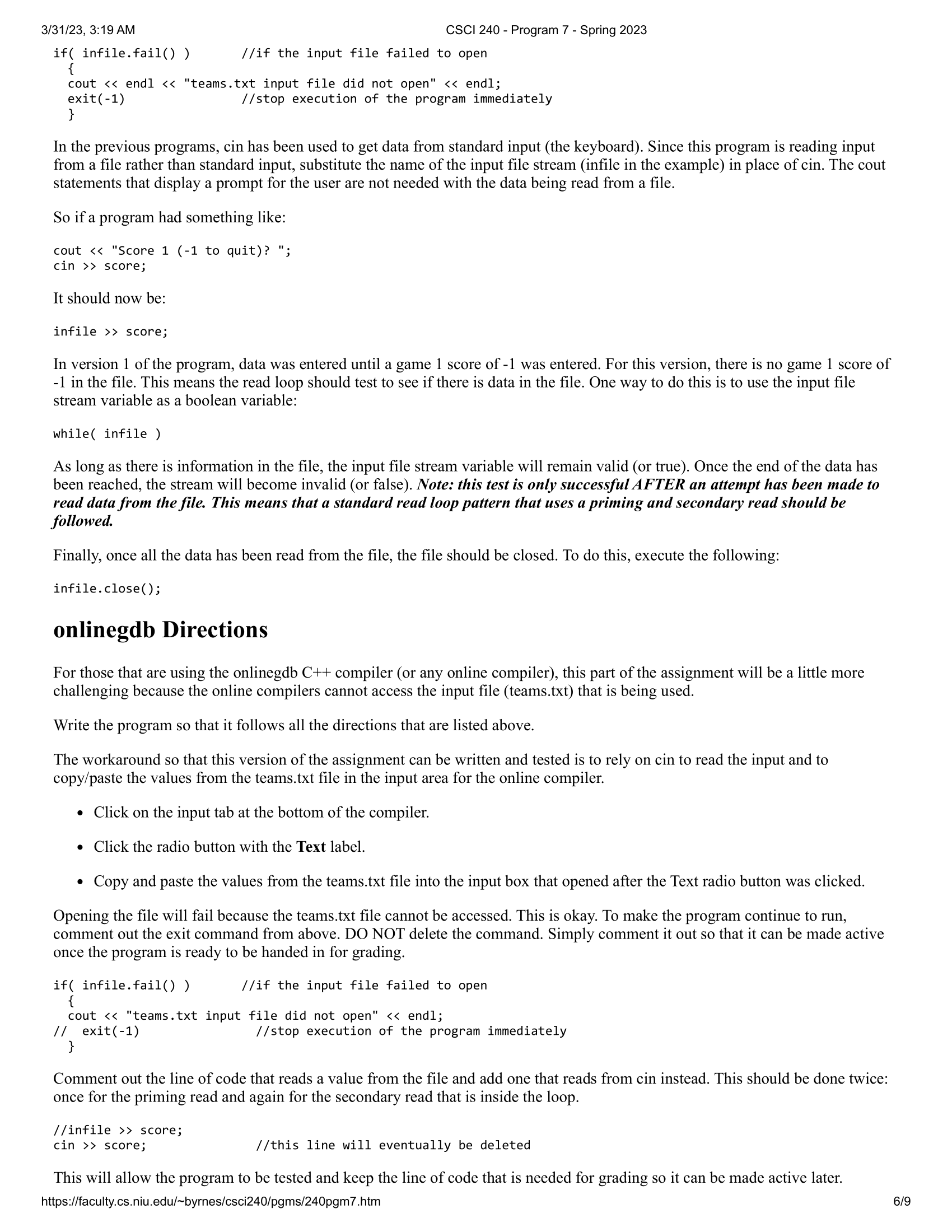 Solved Overview For this assignment, write a program that | Chegg.com