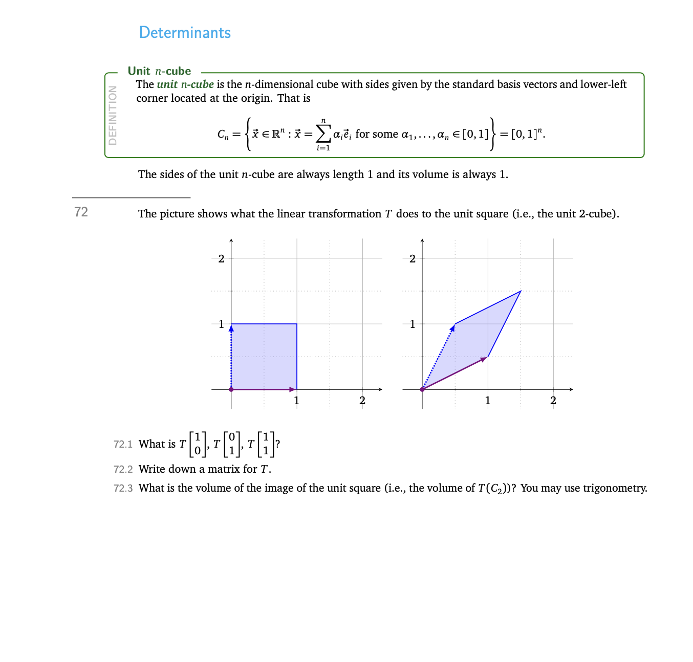 Solved Unit n-cube The unit n-cube is the n-dimensional cube | Chegg.com