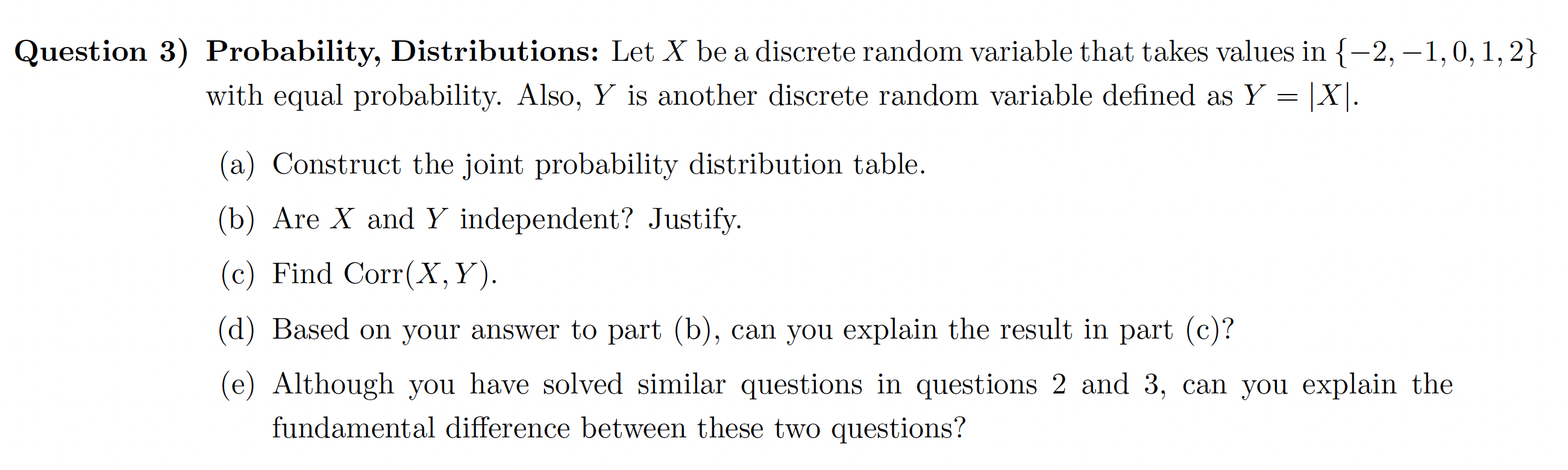 Solved Probability, Distributions: Let X be a discrete | Chegg.com