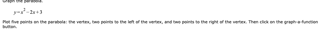 Solved Graph the parabola. y=-2x2 - 8x-5 Plot five points on | Chegg.com
