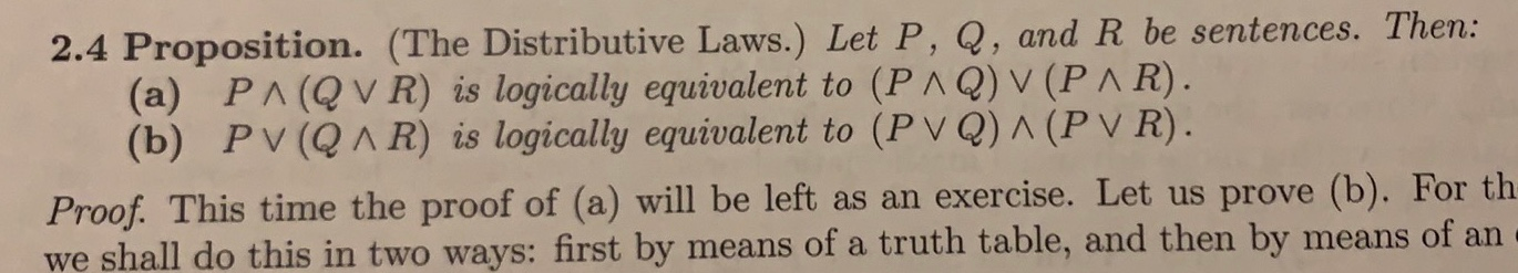 Solved Exercise 2 Prove Proposition 24a In Two Ways A 