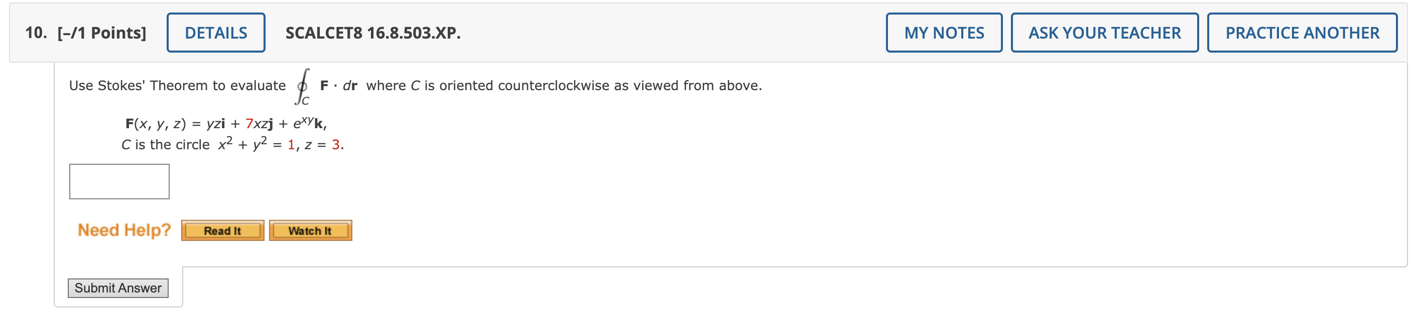 Solved Use Stokes' Theorem to evaluate C F · dr where C is | Chegg.com