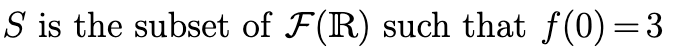 Solved Determine if the indicated subset forms a subspace. | Chegg.com