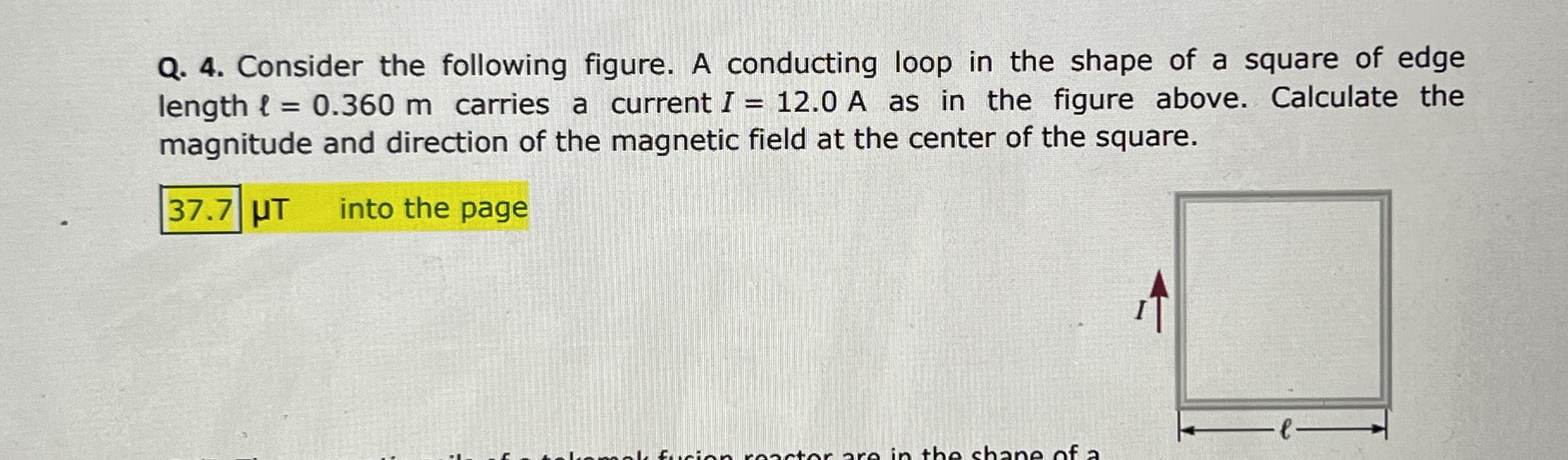 Solved Q. 4. Consider the following figure. A conducting | Chegg.com