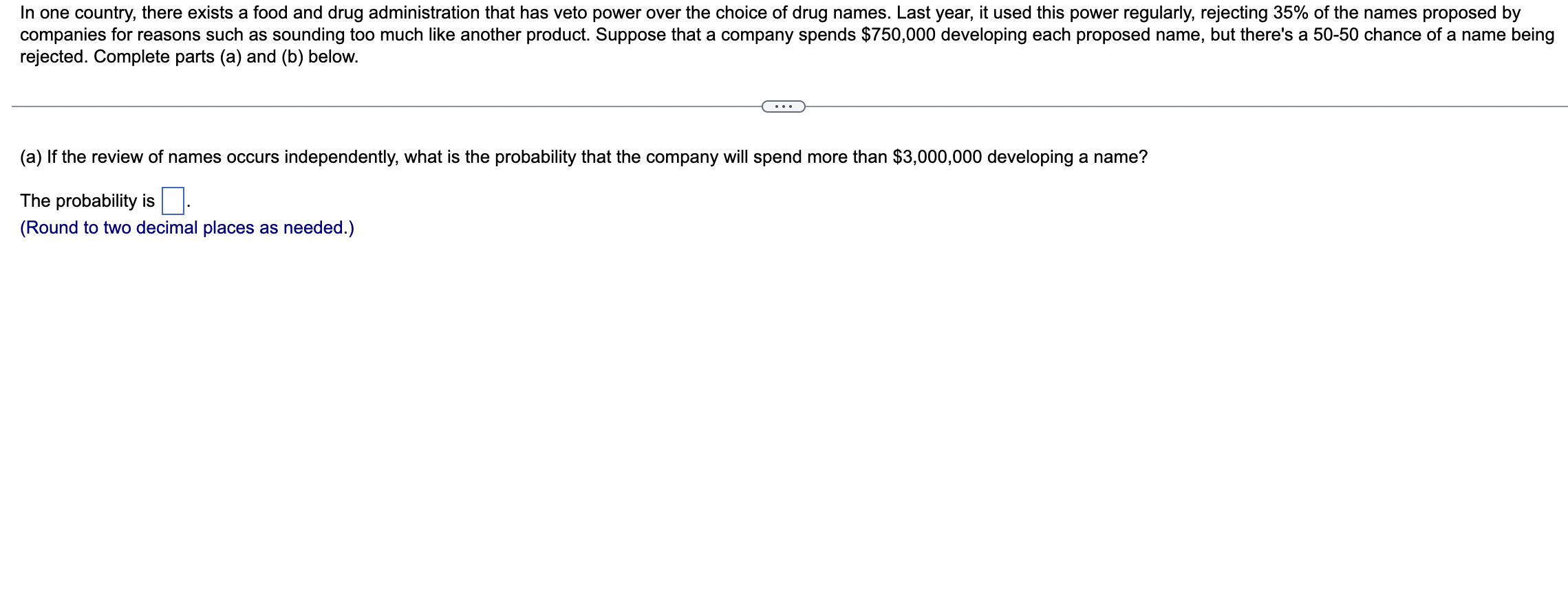 Solved rejected. Complete parts (a) and (b) below. (a) If | Chegg.com