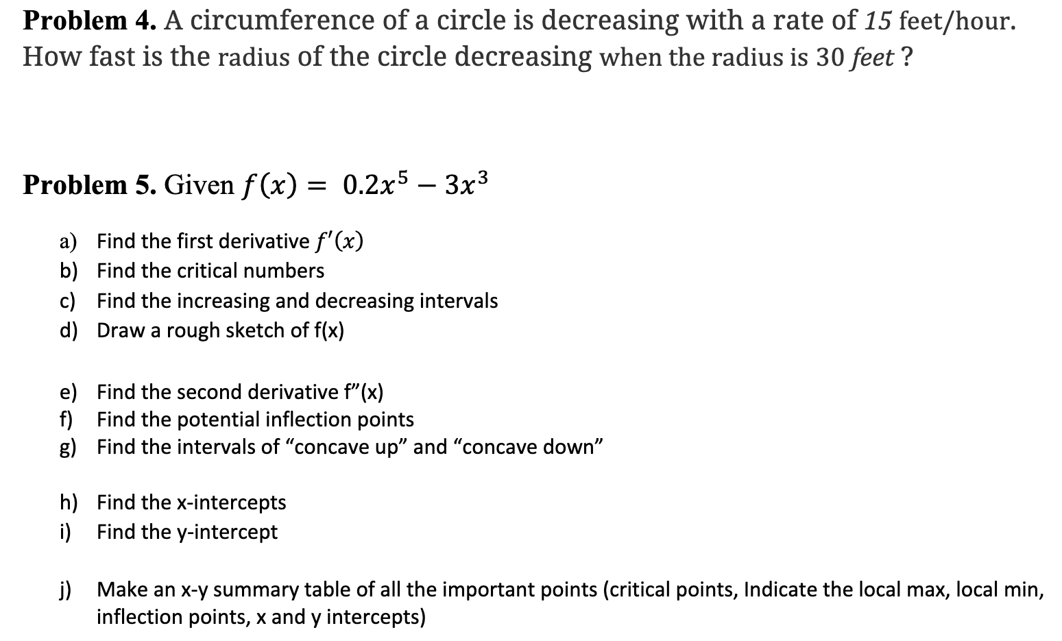 Solved Problem 4. A circumference of a circle is decreasing | Chegg.com