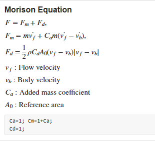 Calculate the Force on the Cylinder Using Morison | Chegg.com