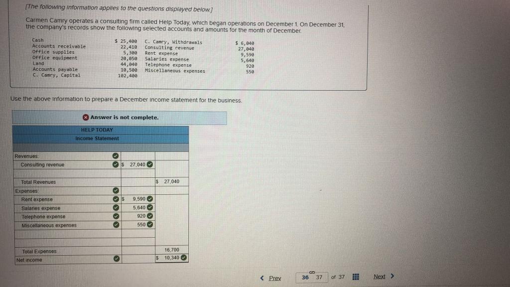 Required Information [The following information | Chegg.com