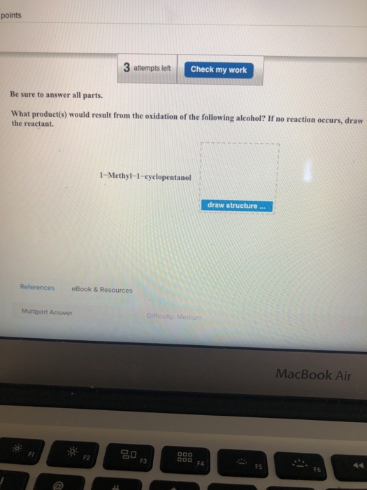 Solved points 3 attempts let Check my work Be sure to answer | Chegg.com