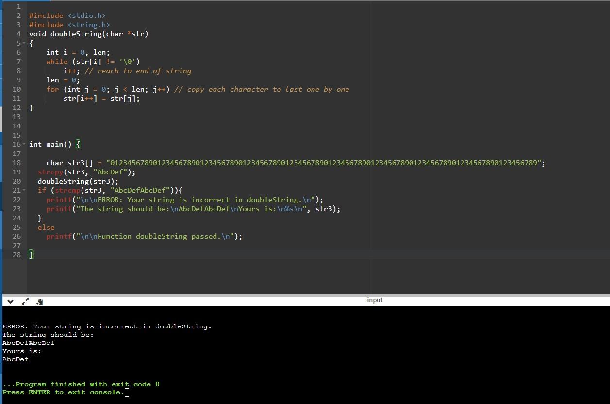Solved How do I fix this code so that it will pass my int | Chegg.com