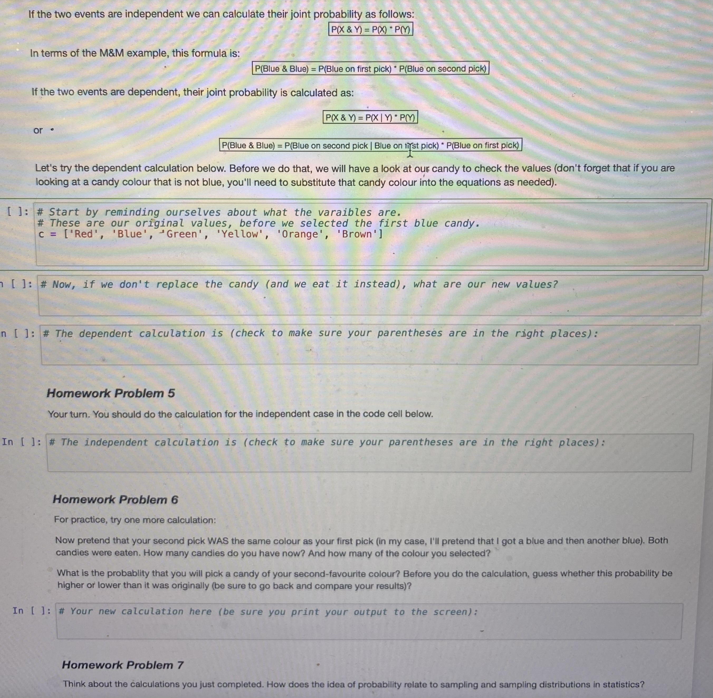 Solved If the two events are independent we can calculate | Chegg.com