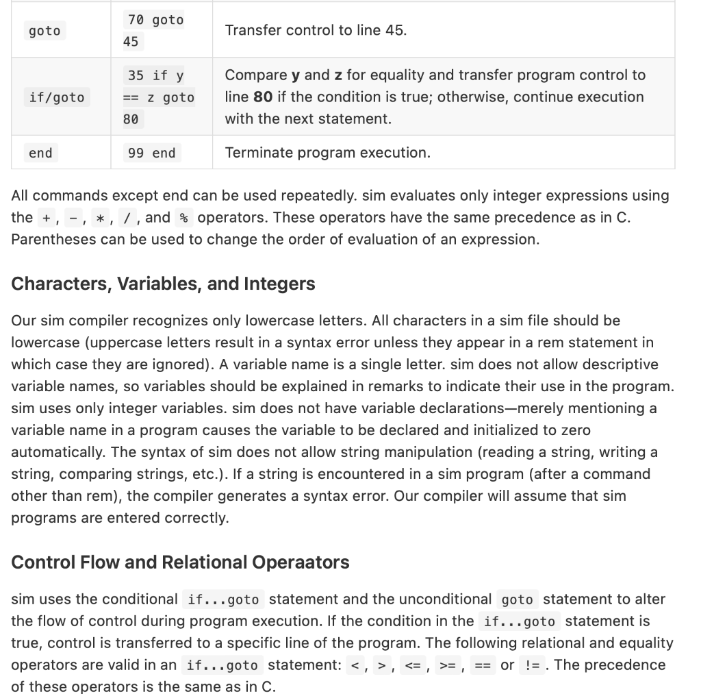 Solved Specifics 1. You must create and use a Makefile to | Chegg.com