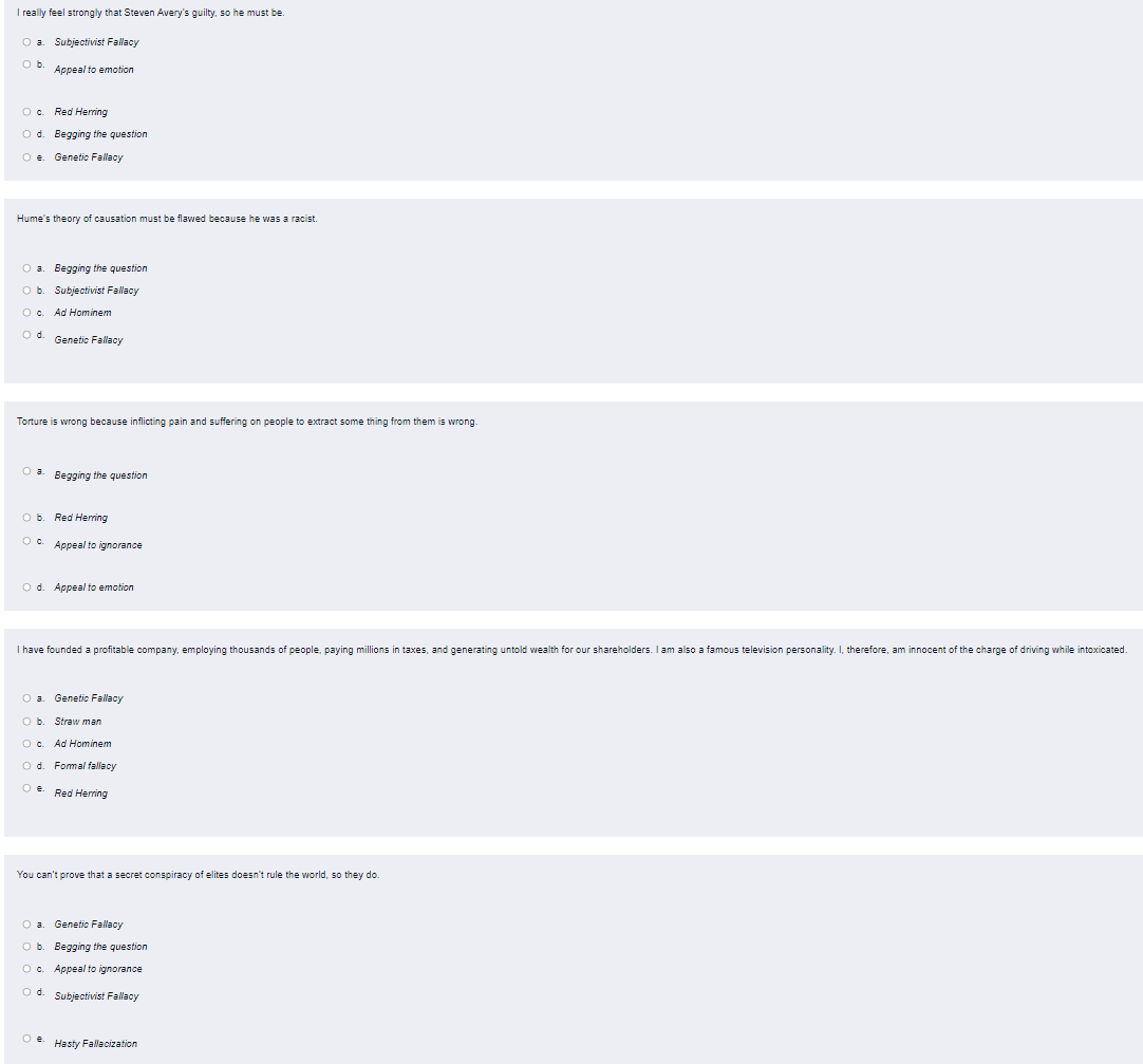 Solved I really feel strongly that Steven Avery's guilty, so | Chegg.com