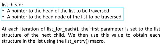 Linux Kernel Module for Listing Tasks In this | Chegg.com