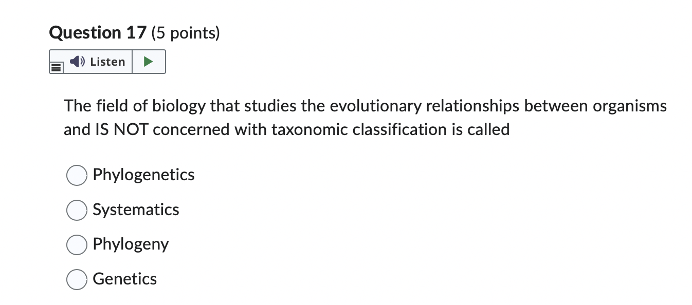 Solved Which of the following scientific names (for wolves) | Chegg.com