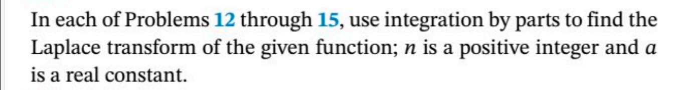 Solved In each of Problems 12 through 15 , use integration | Chegg.com