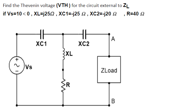 Solved Find the Thevenin voltage (VTH) for the circuit | Chegg.com