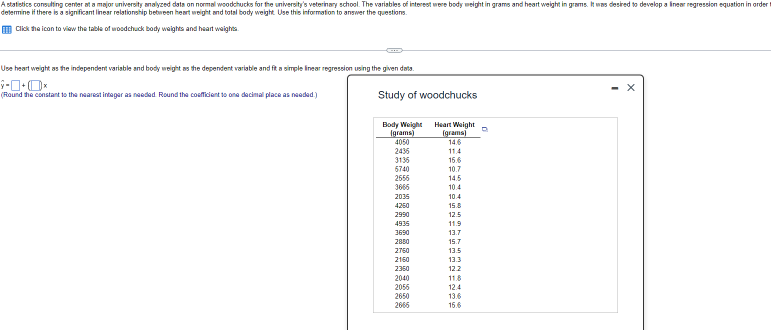 Solved determine if there is a significant linear | Chegg.com
