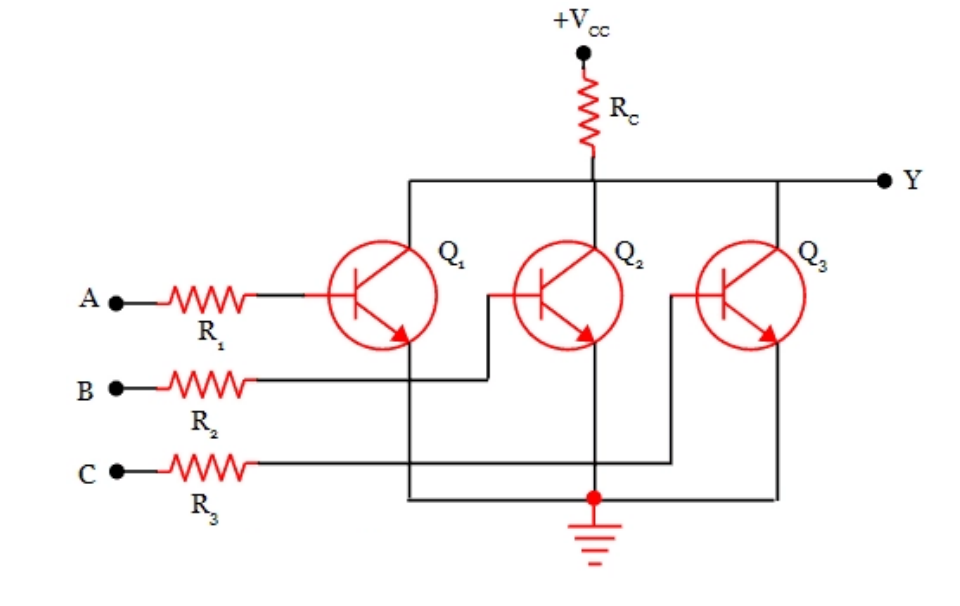 Solved Question 10: For the DTL RTL and DTL circuits given | Chegg.com