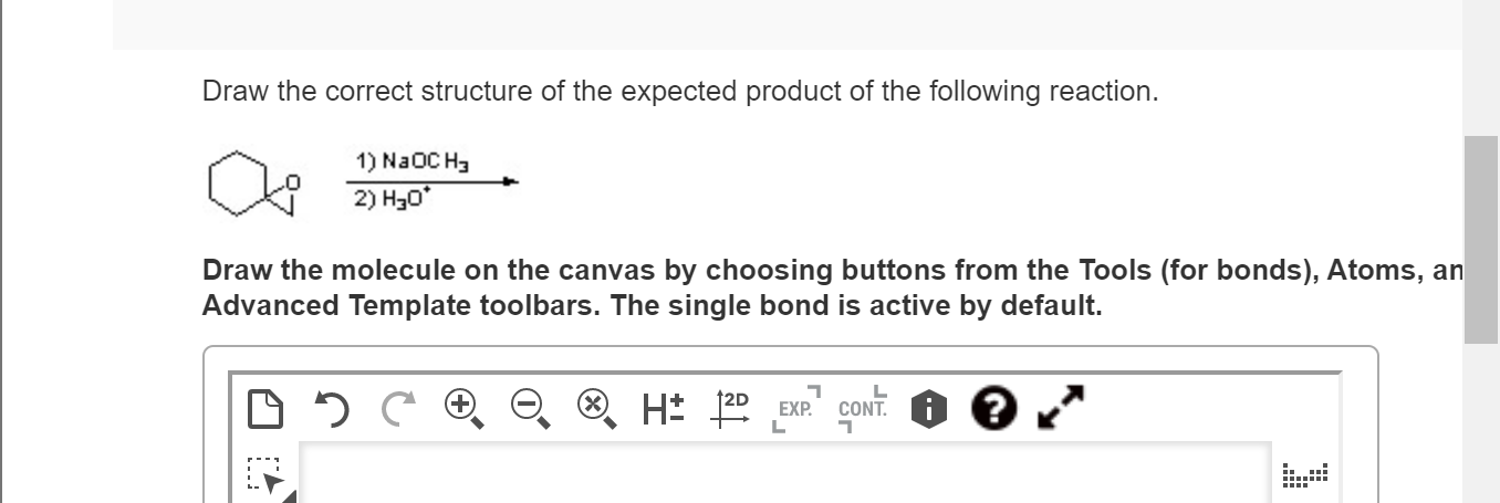 [solved] Draw The Correct Structure Of The Expected Product