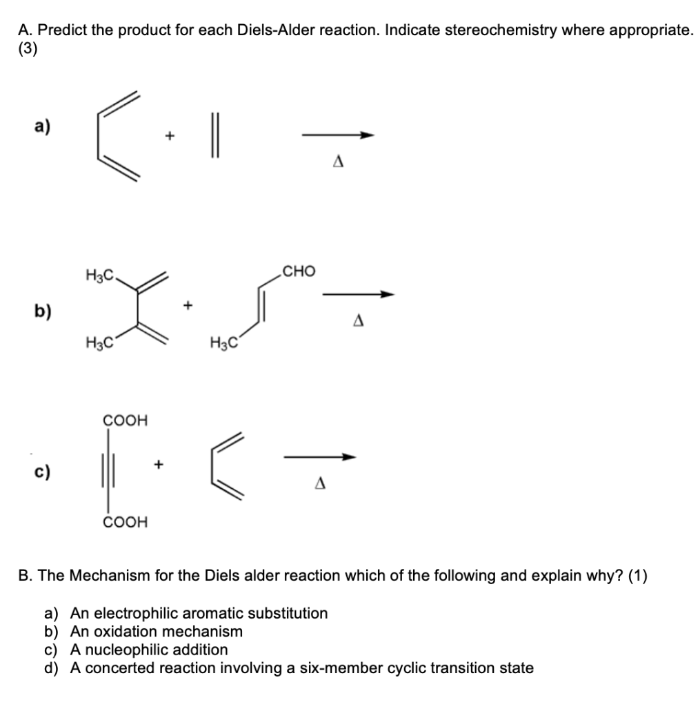 Diels Alder Mechanism Explained