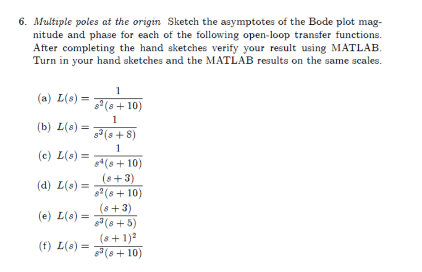 Solved Can you please do only Matlab graphs for this sum i | Chegg.com