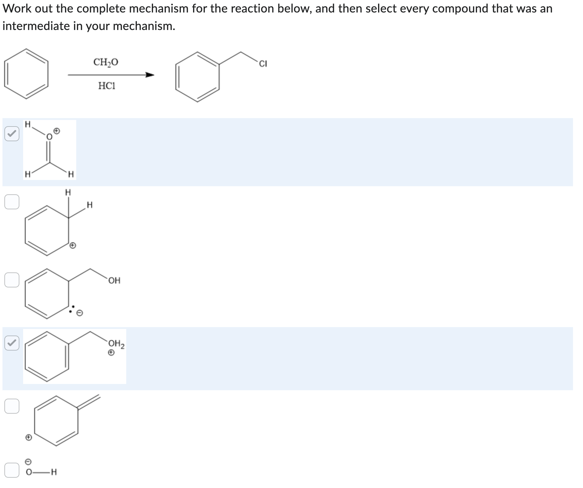 Solved Work out the complete mechanism for the reaction | Chegg.com