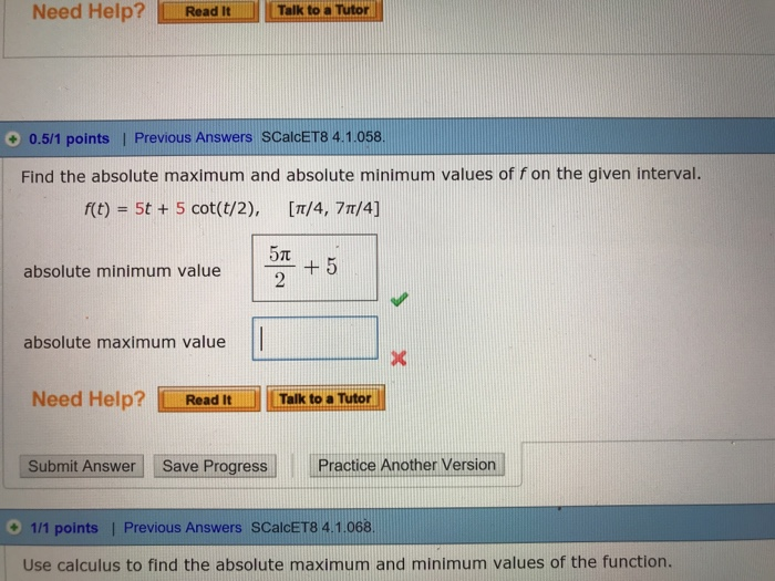 Solved Need Help? Read itTalk to a Tutor O0.5/1 points | | Chegg.com