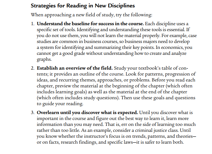 Solved 1. Read and reflect (think about how each point | Chegg.com