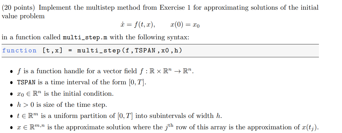 Solved Consider the 3 step explicit method defined by | Chegg.com