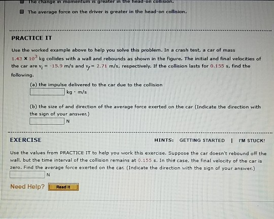 Solved EXAMPLE 6.2 How Good Are the Bumpers? GOAL Find an | Chegg.com
