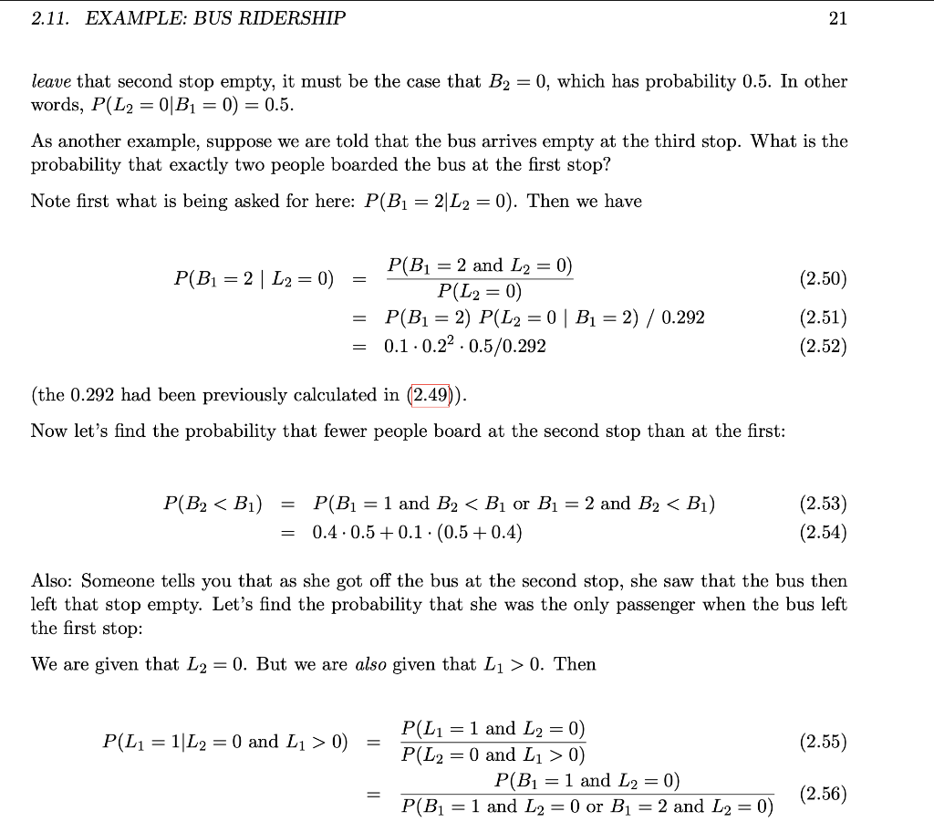 Solved Bus Ridership Problem Here is the bus ridership | Chegg.com