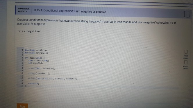 Solved I would like to know the missing code I put couple | Chegg.com