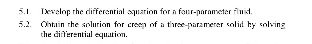 Solved 5.1. Develop the differential equation for a | Chegg.com