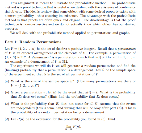 Solved This assignment is meant to illustrate the | Chegg.com