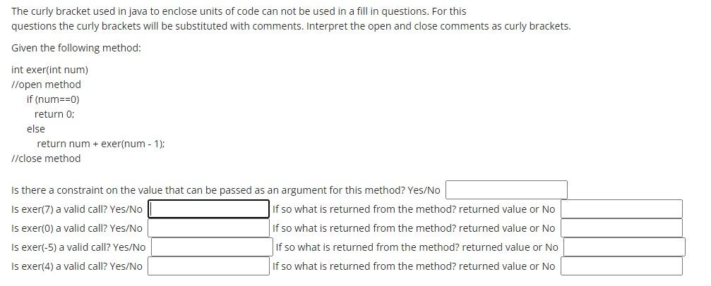 Solved The curly bracket used in java to enclose units of | Chegg.com