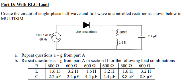 Solved a. Use digital multi-meters to measure average | Chegg.com