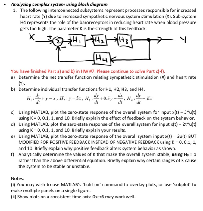 Solved Analyzing complex system using block diagram . 1. The | Chegg.com