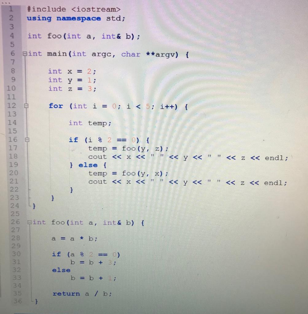 Solved OWN - int temp; #include 2 using namespace std; 3 4 | Chegg.com