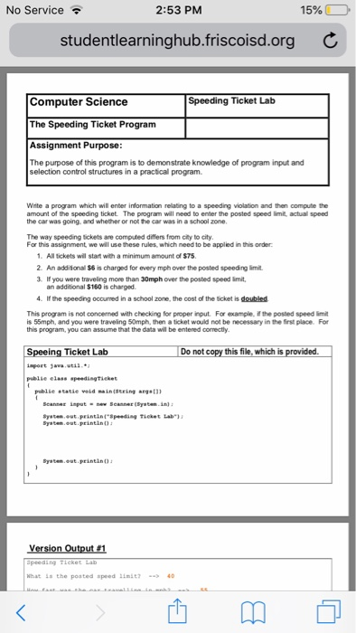 Solved No Service 2:53 PM 15% o | Chegg.com
