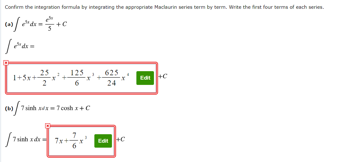 Solved Confirm the integration formula by integrating the | Chegg.com