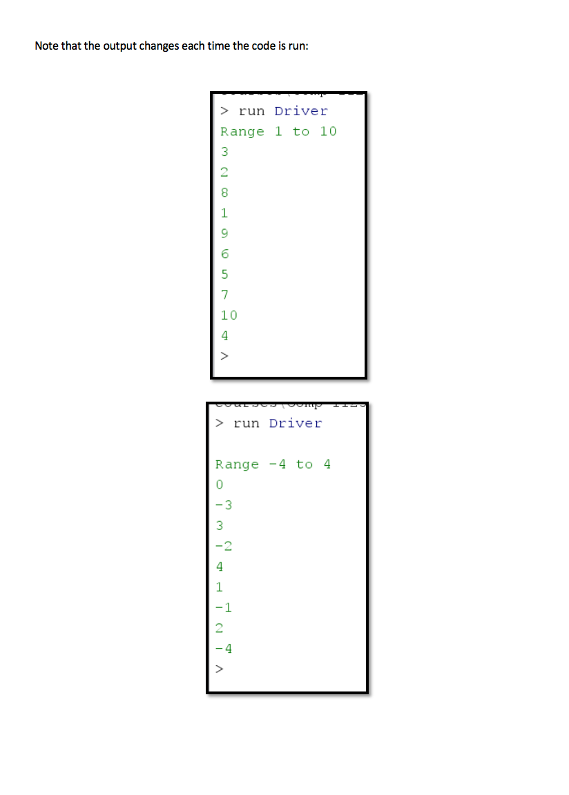 Solved Bonus Assignment This Is An Array Assignment You 