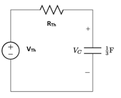 Solved Determine initial voltage Vc(0) at t=0 s across the | Chegg.com