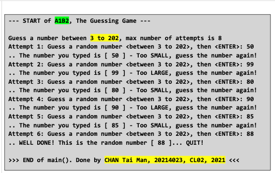 Solved 1. Write a Java program of Guessing Game (with a | Chegg.com