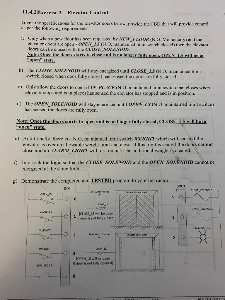 Solved using RS logix to create two ladder diagram | Chegg.com