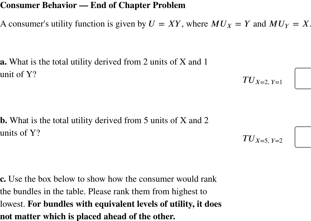 Solved Consumer Behavior - ﻿End of Chapter ProblemA | Chegg.com